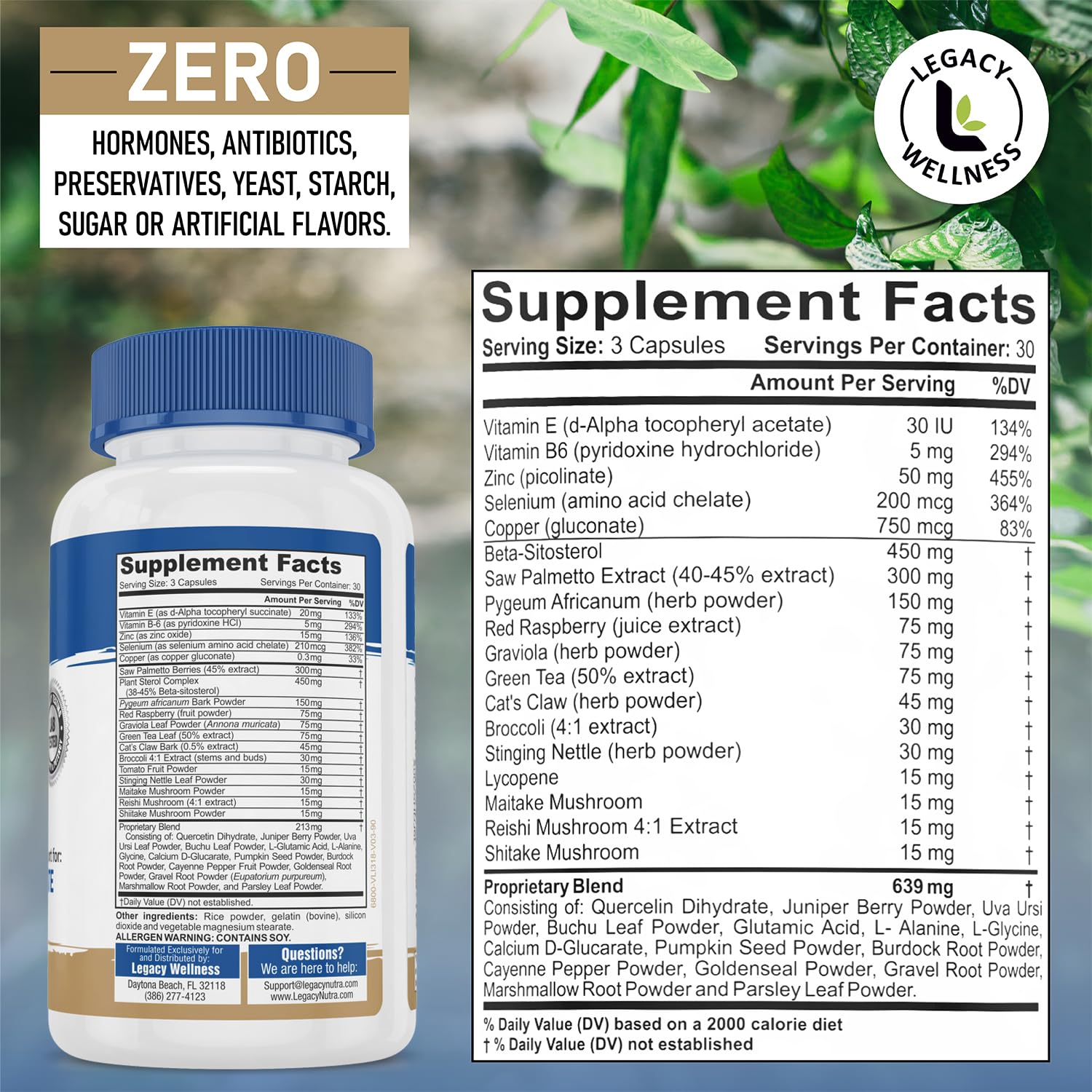 supports healthy urination flow