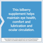 Supports healthy vision bilberry