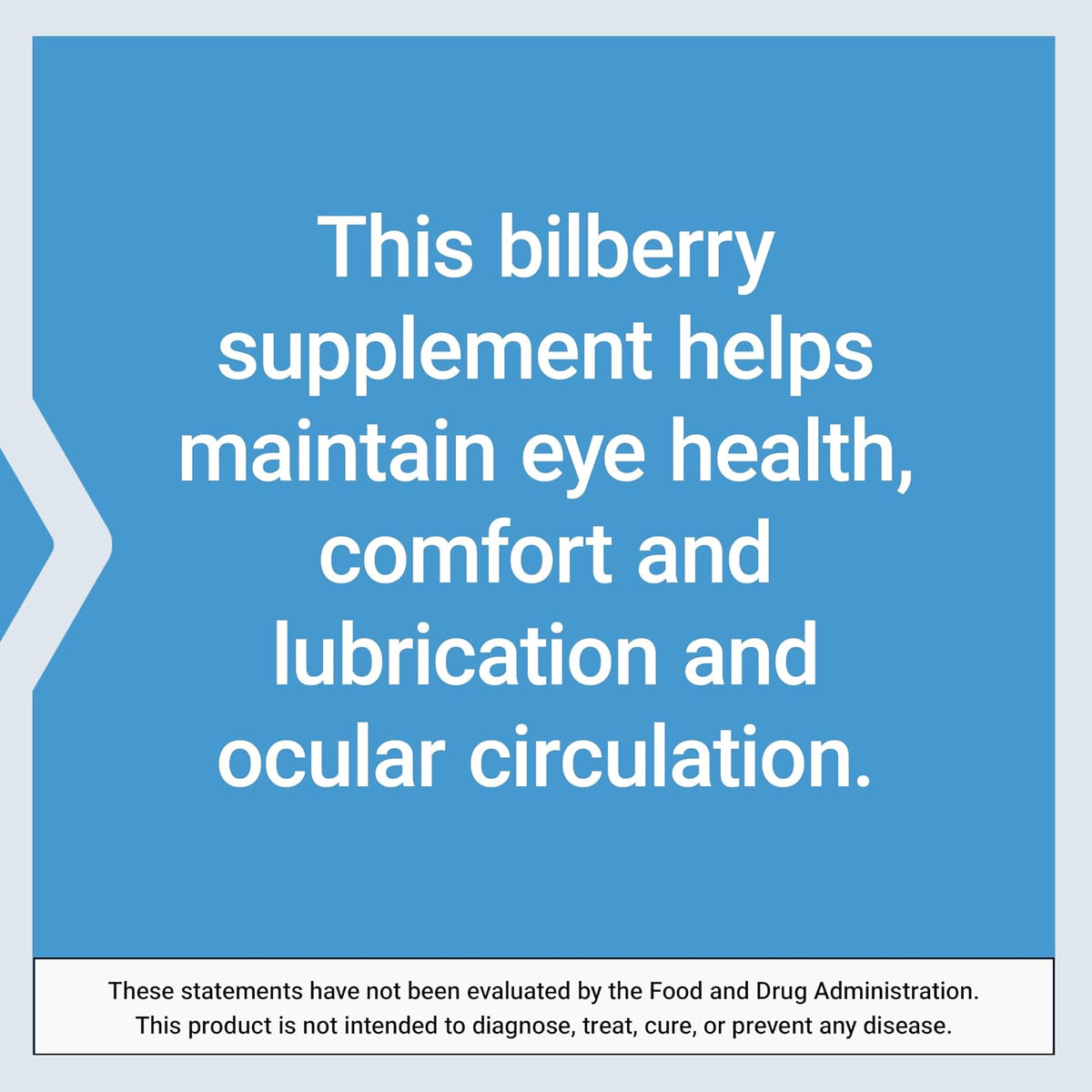 Supports healthy vision bilberry