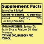 supports healthy vision Vitamin A