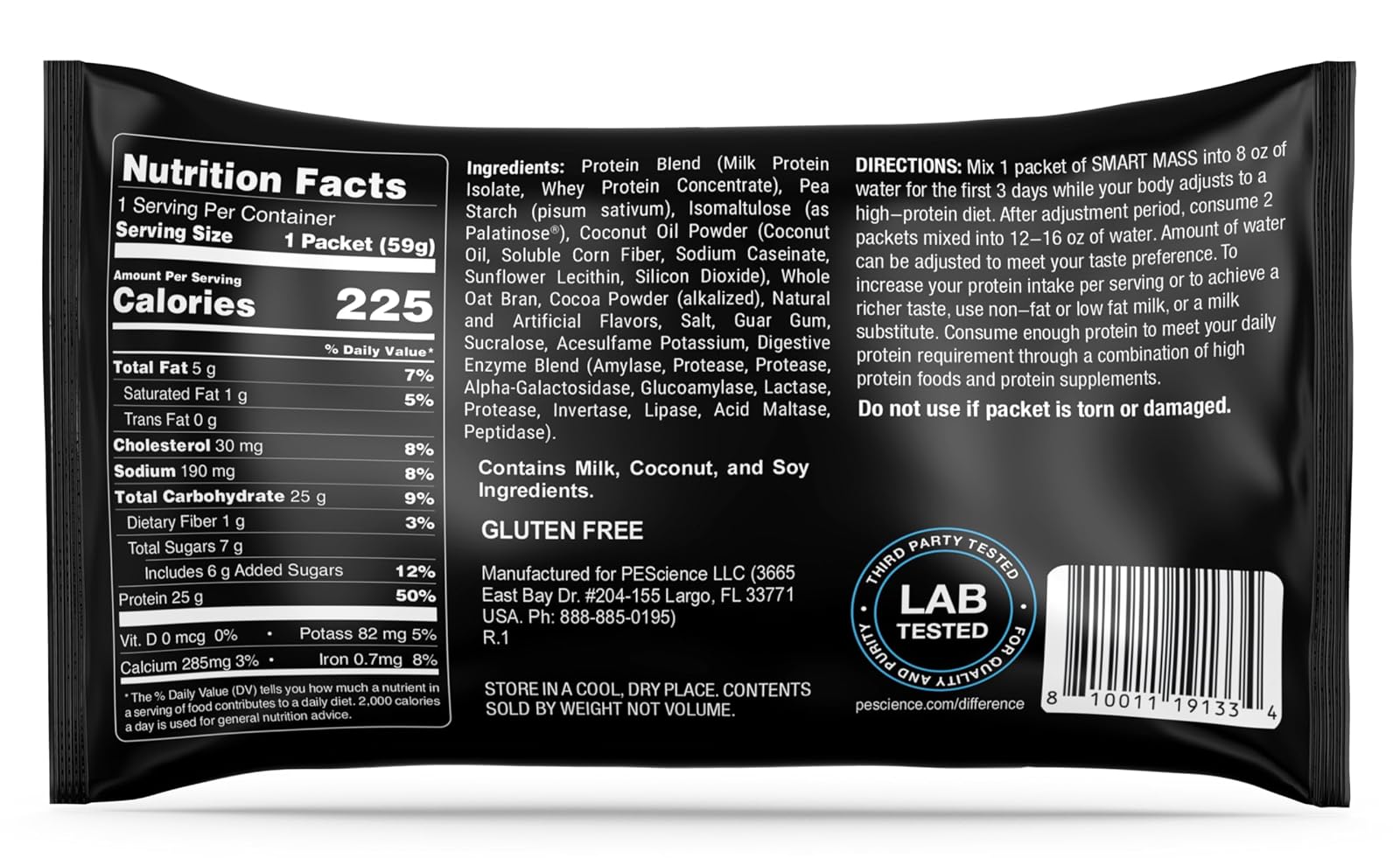 supports healthy weight gain