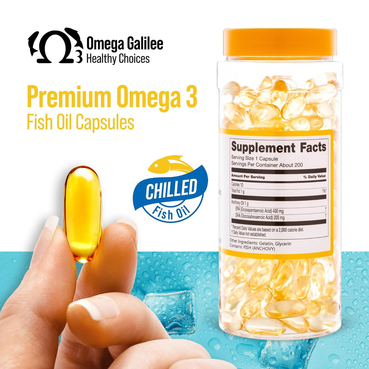 Supports heart health fish oil