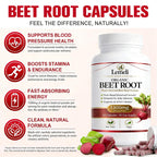 Supports heart health with beetroot