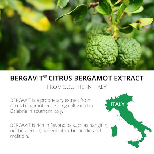 Supports heart health with bergamot