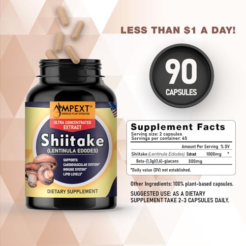 Supports heart health with mushrooms