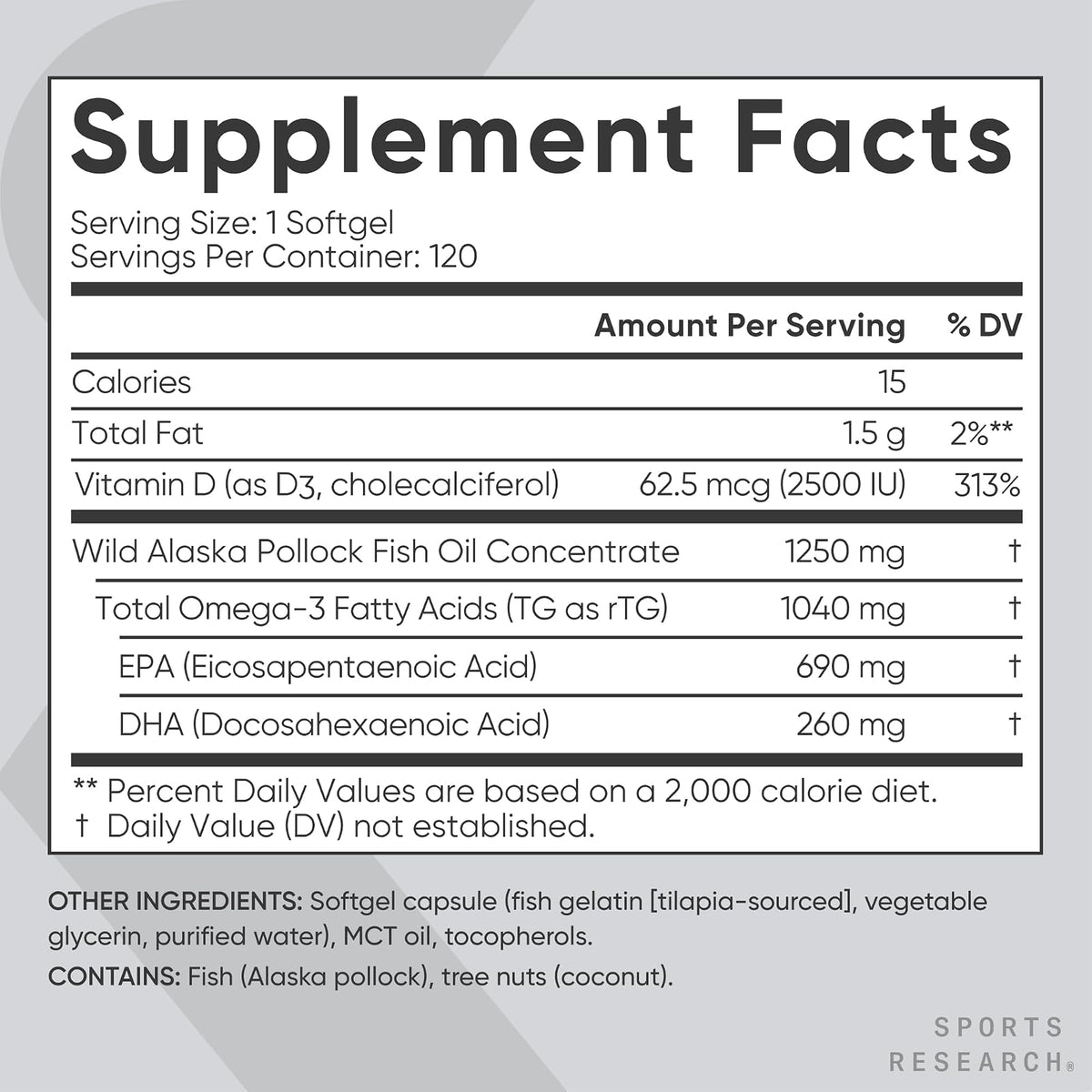 supports heart health with omega-3