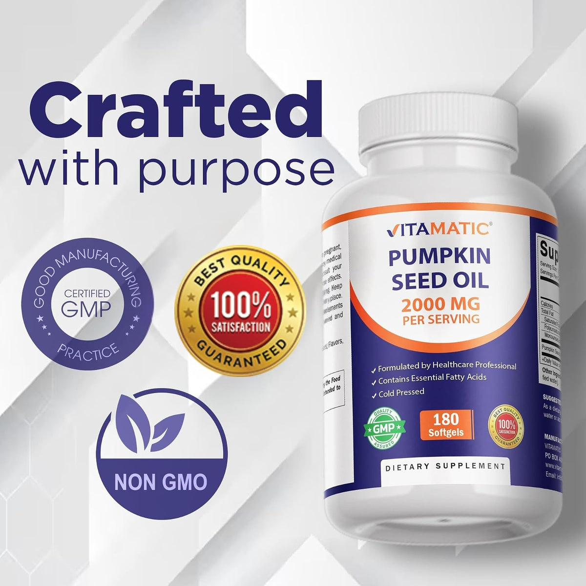 Supports heart health with omega