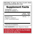 supports heart health with resveratrol