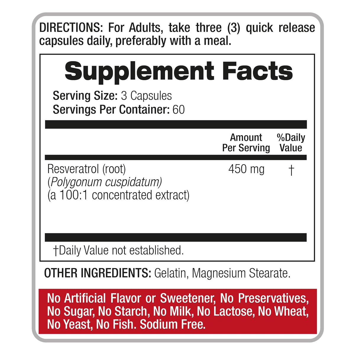 supports heart health with resveratrol