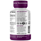 Supports heart health with resveratrol