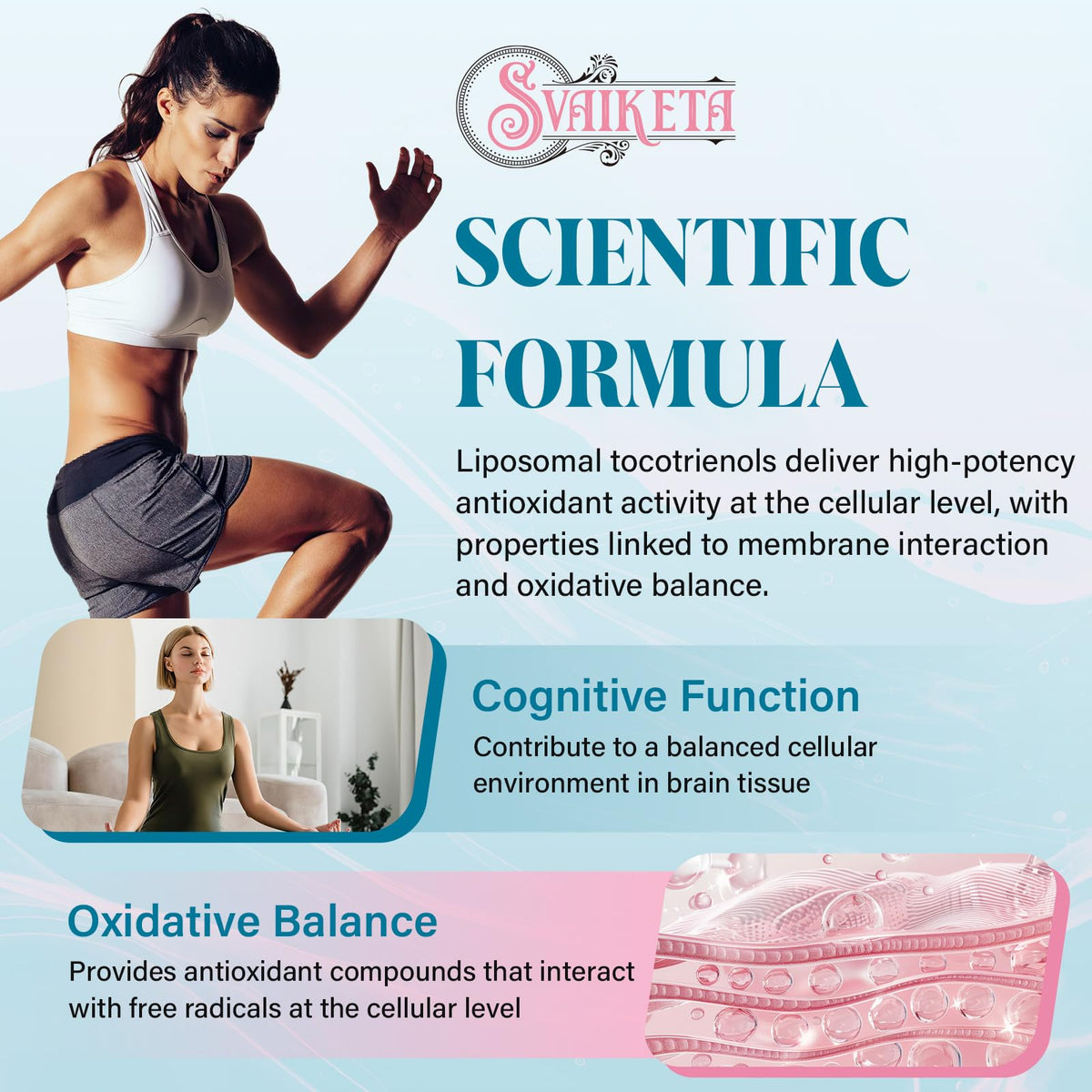 Supports heart health with tocotrienols