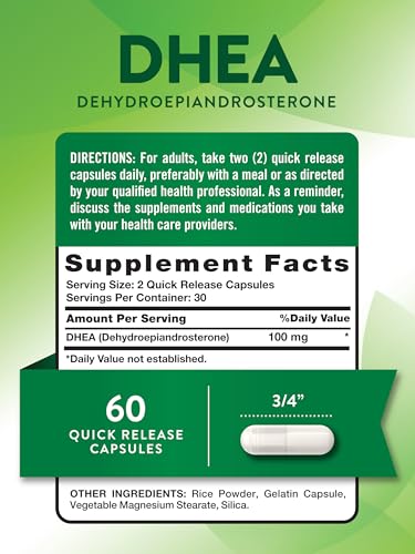 Supports hormonal balance with DHEA