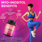Supports hormonal balance with inositol
