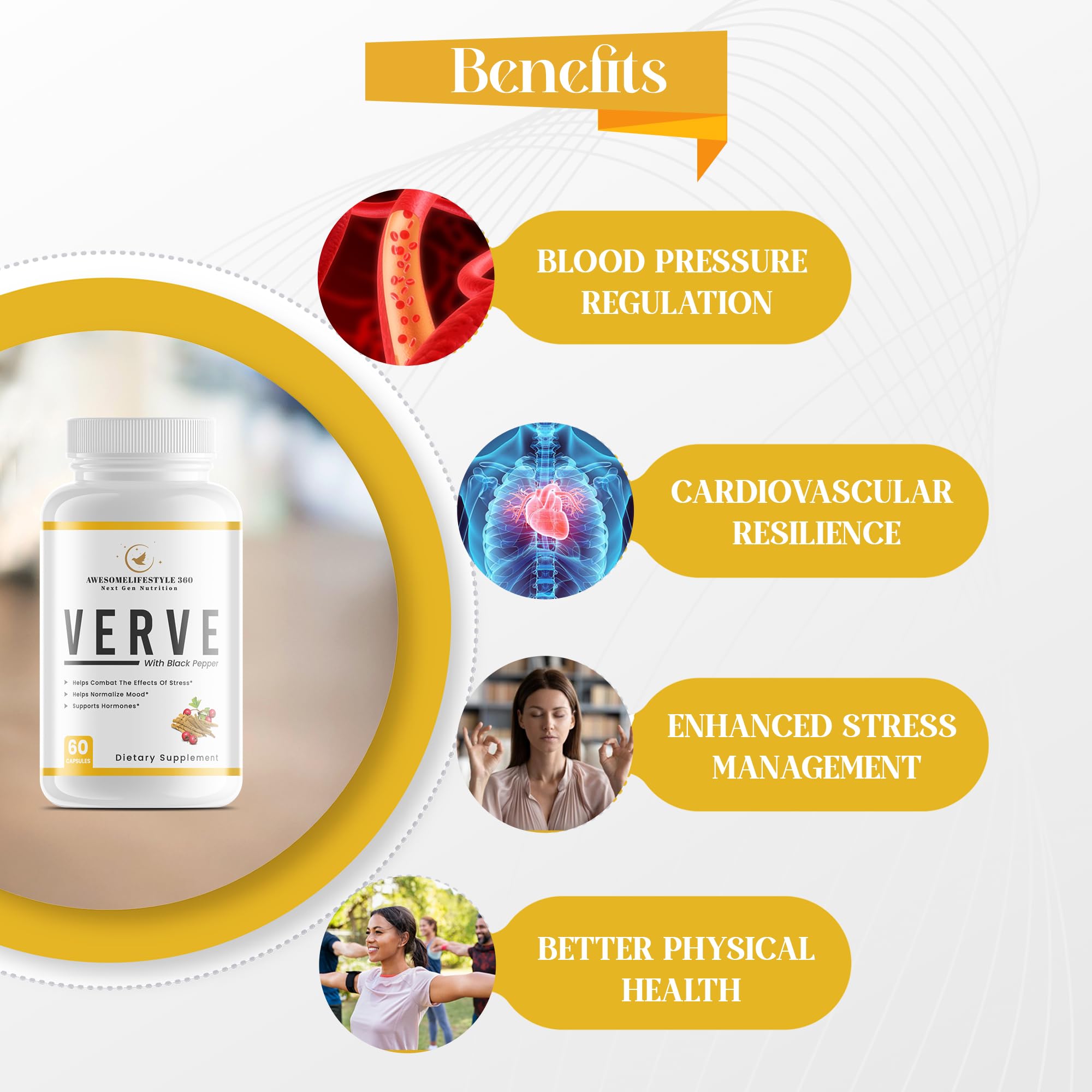 supports hormone balance with dietary supplements