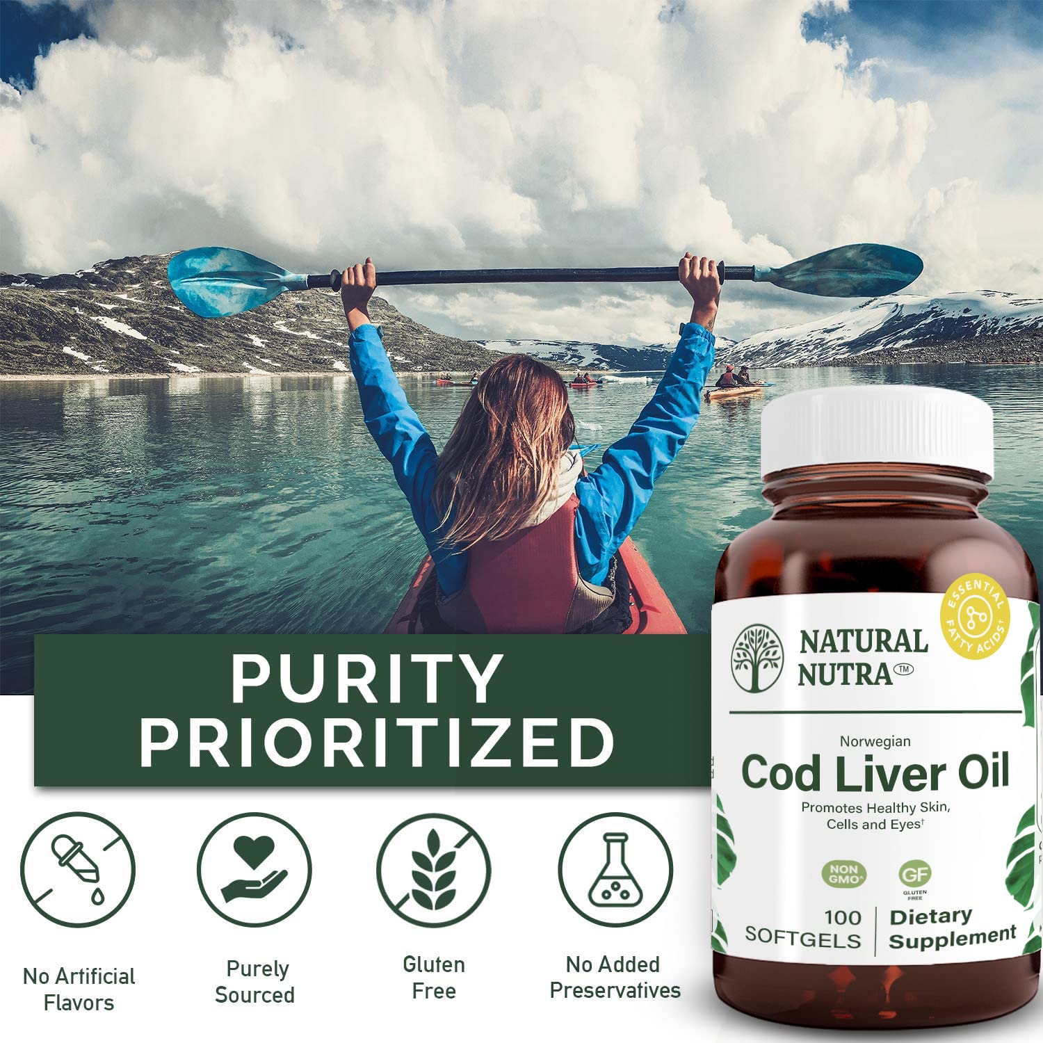supports immune health cod liver oil