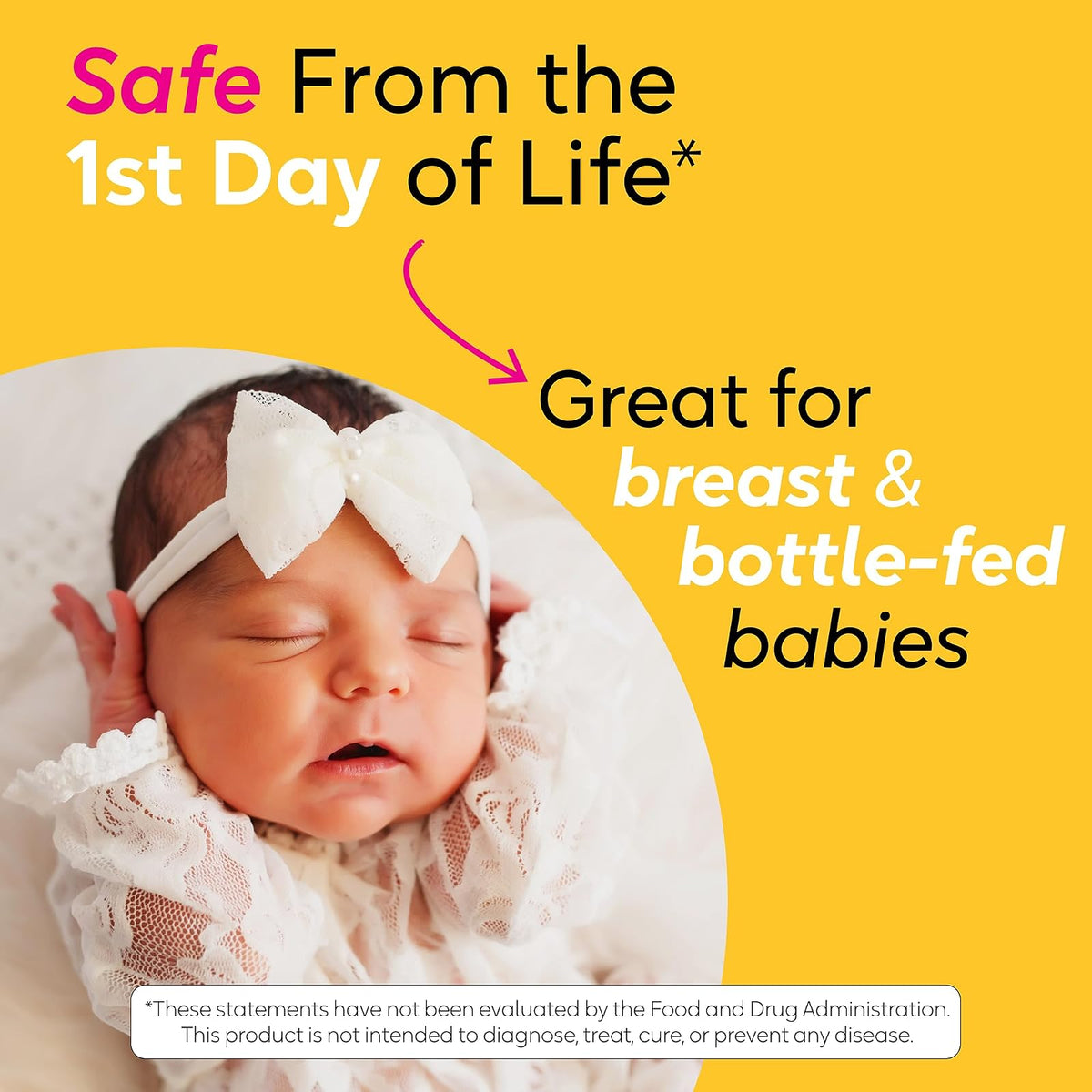 Supports immune health for infants