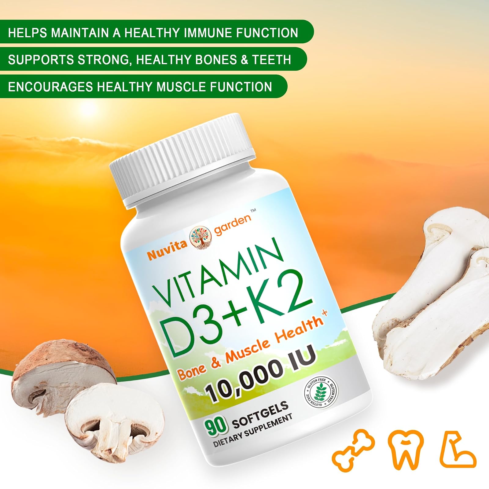 supports immune health Vitamin D
