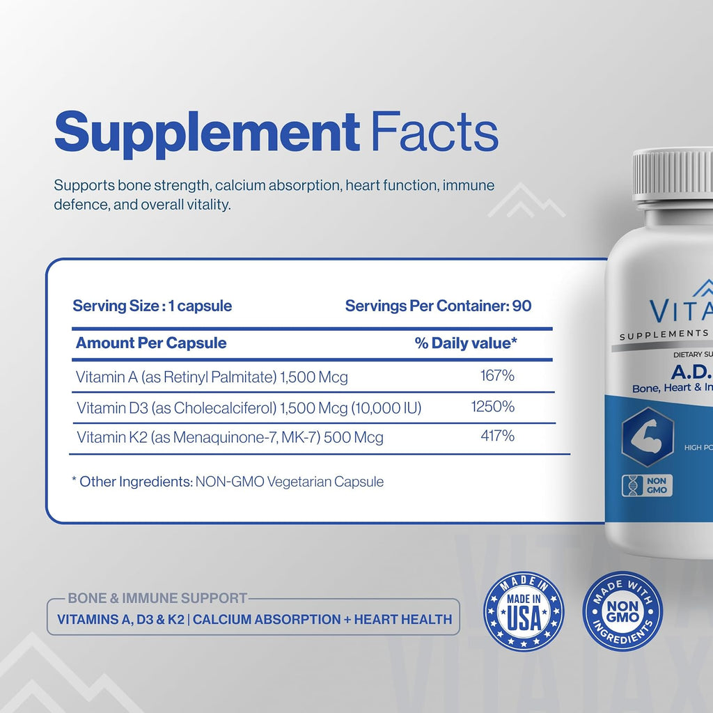 Supports immune health with ADK