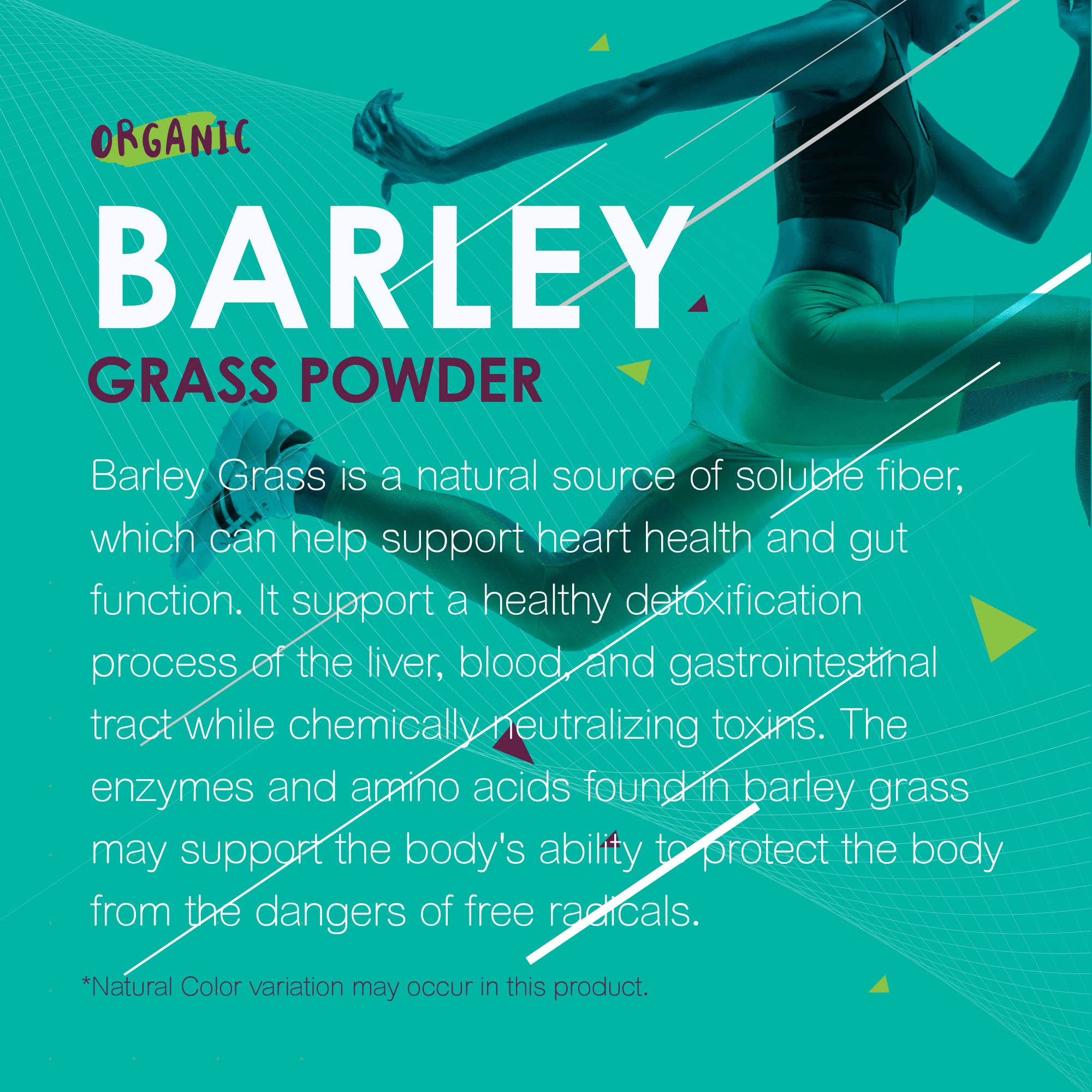 supports immune health with barley grass