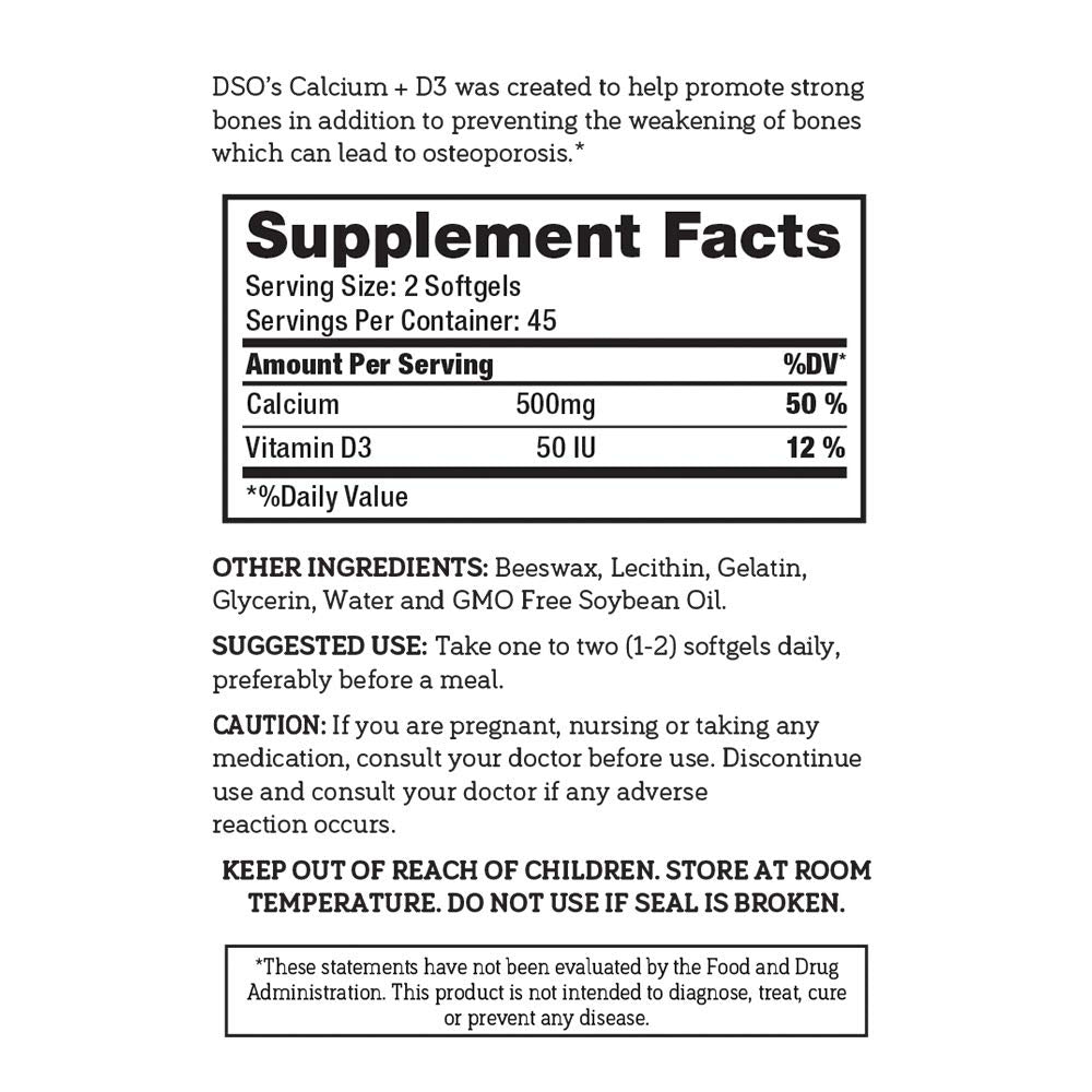 supports immune health with calcium