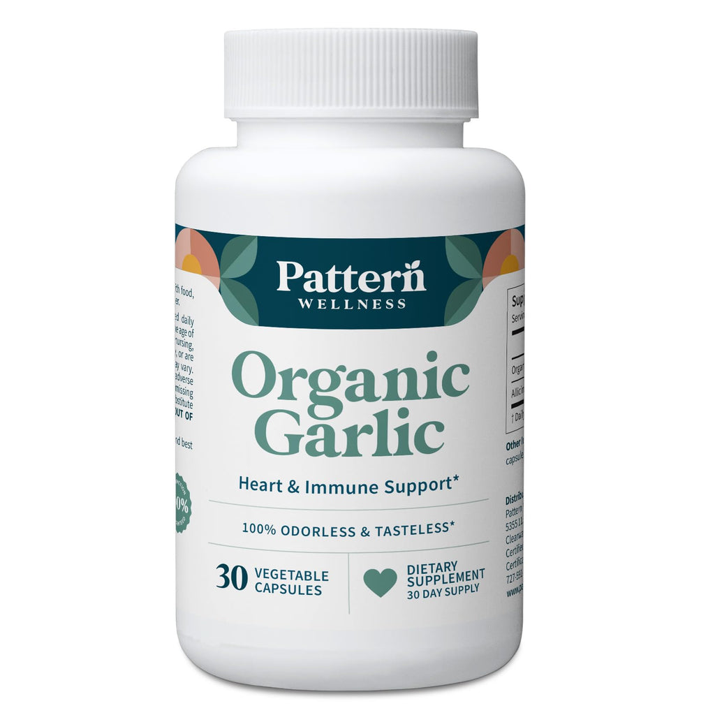 supports immune health with garlic