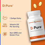 Supports immune health with Vitamin D3