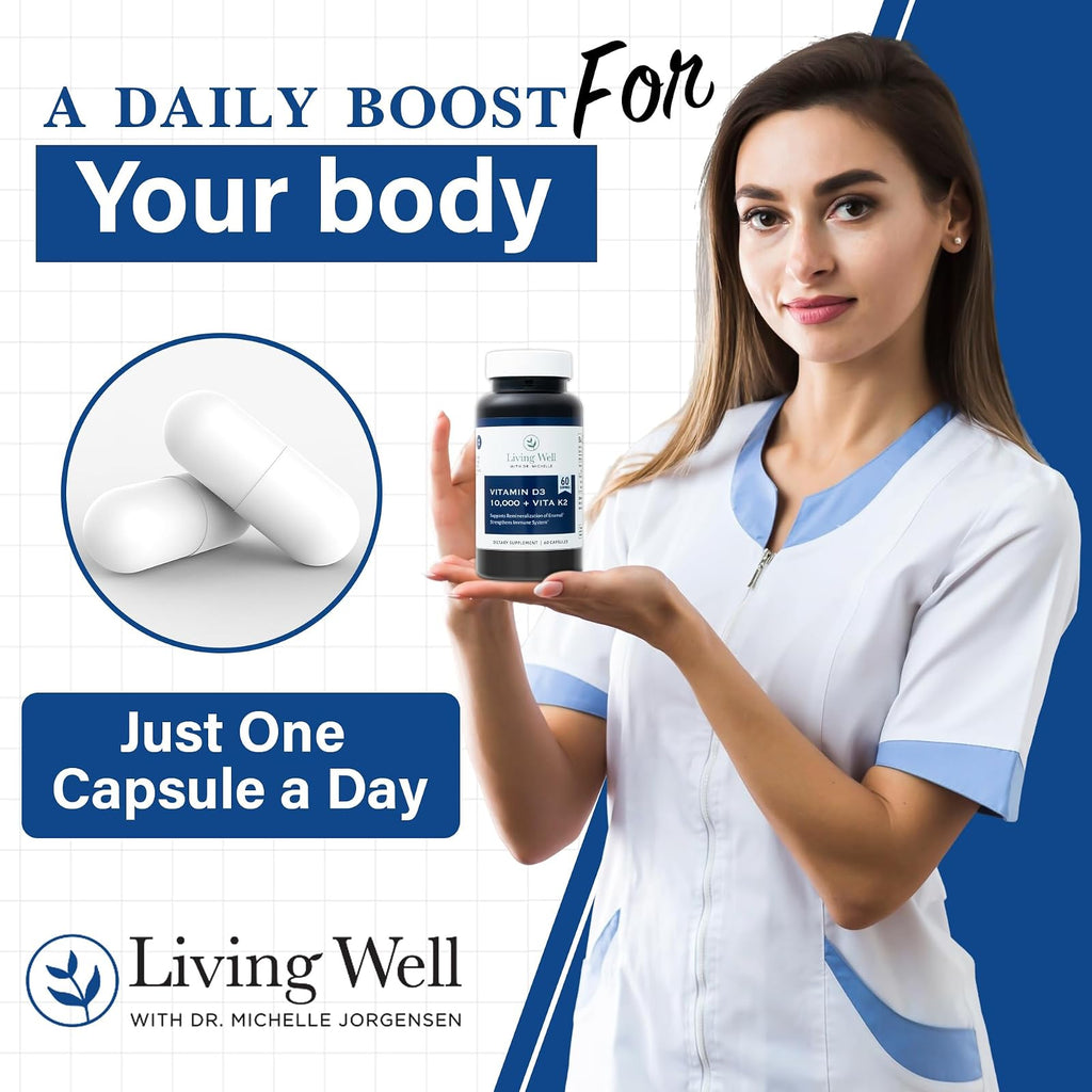 Supports immune health with Vitamin D3