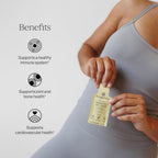 Supports immune health with Vitamin D