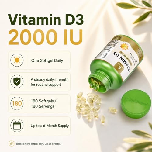 supports immune health with Vitamin D