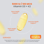 Supports immune health with Vitamin D