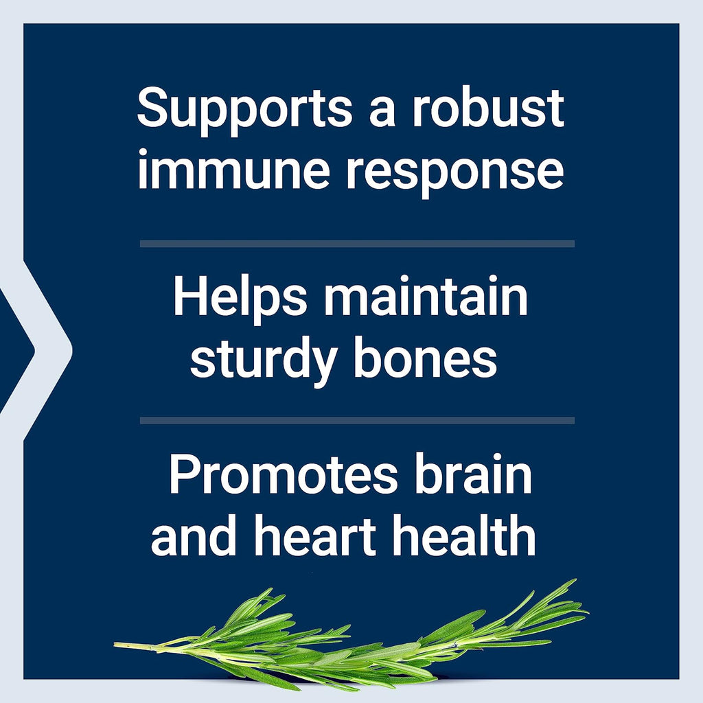 Supports immune health with vitamin D