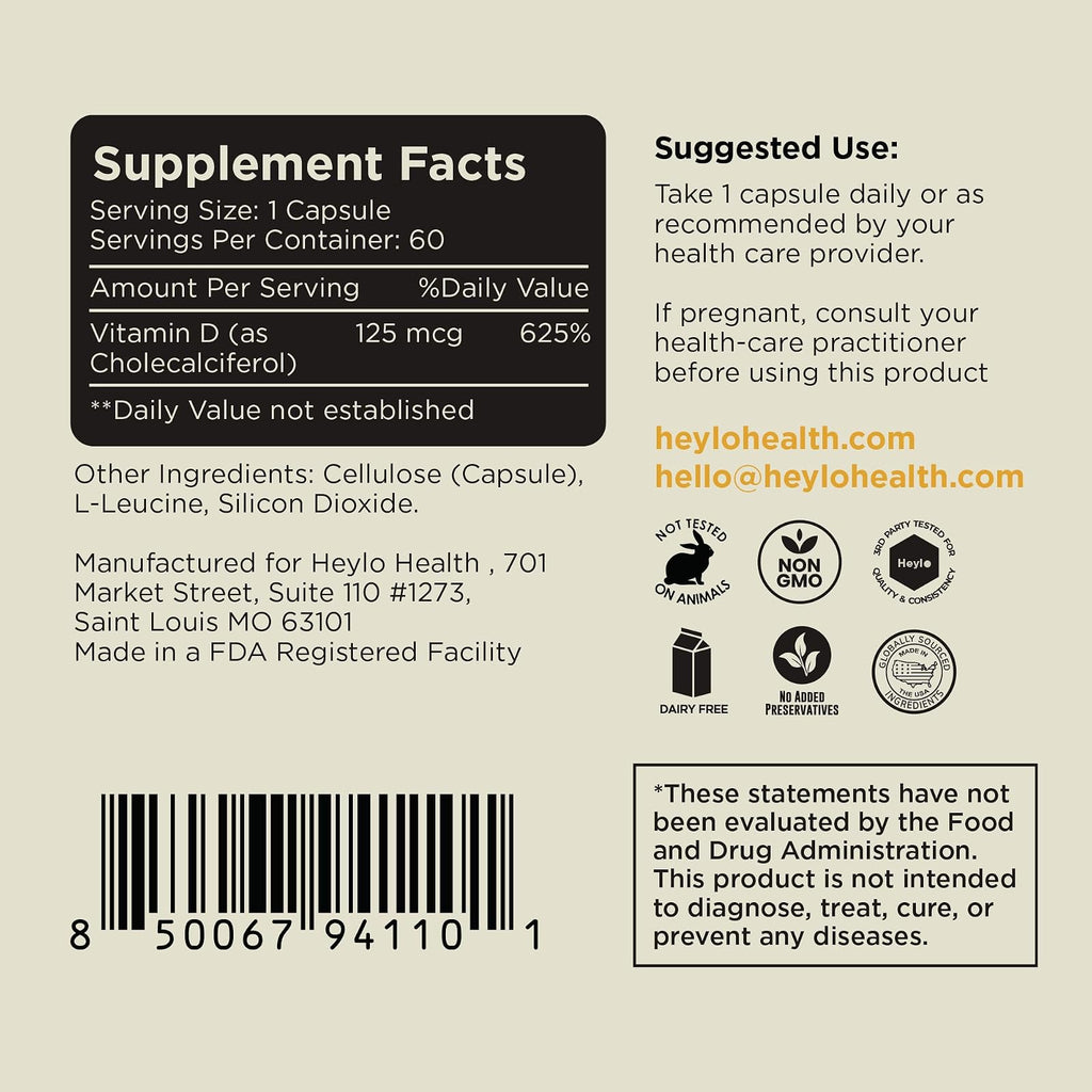 Supports immune health with Vitamin D