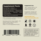 Supports immune health with Vitamin D