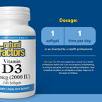 Supports immune health with Vitamin D