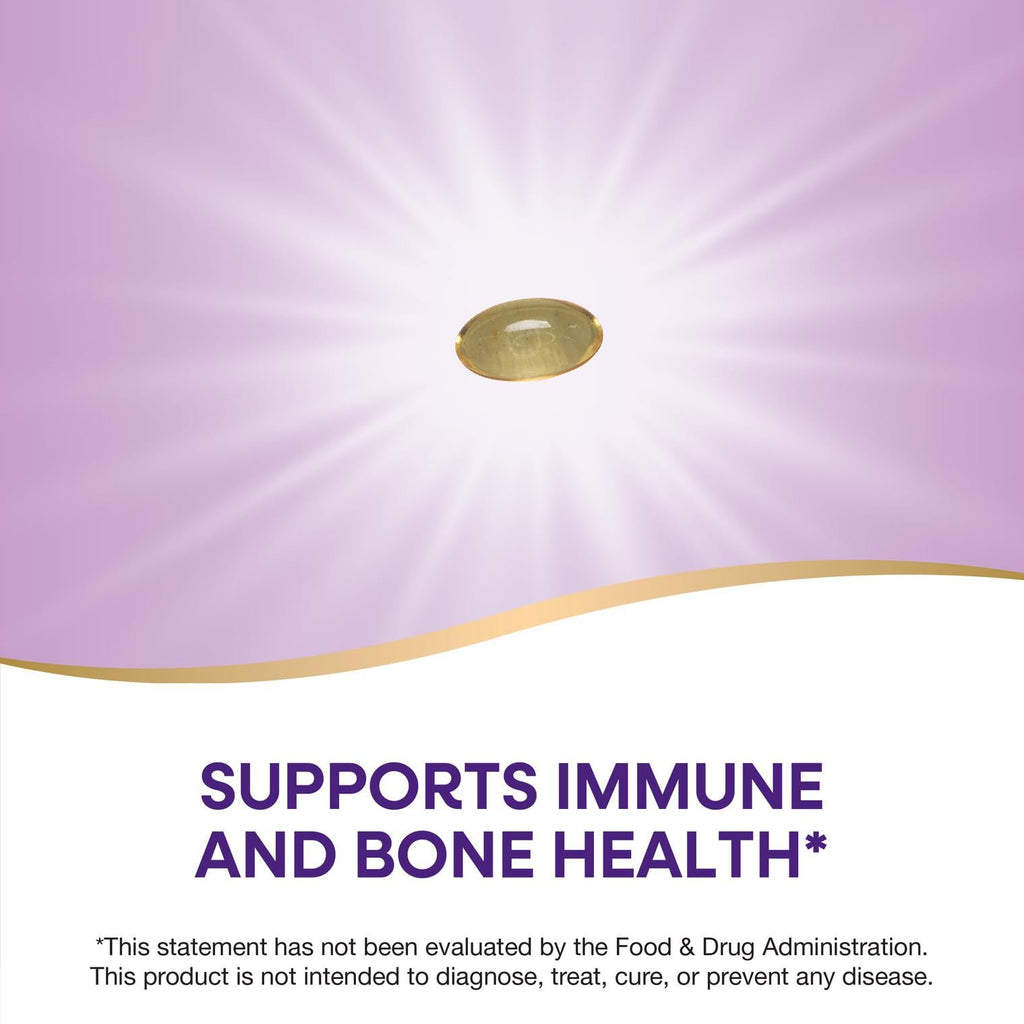Supports immune health with Vitamin D