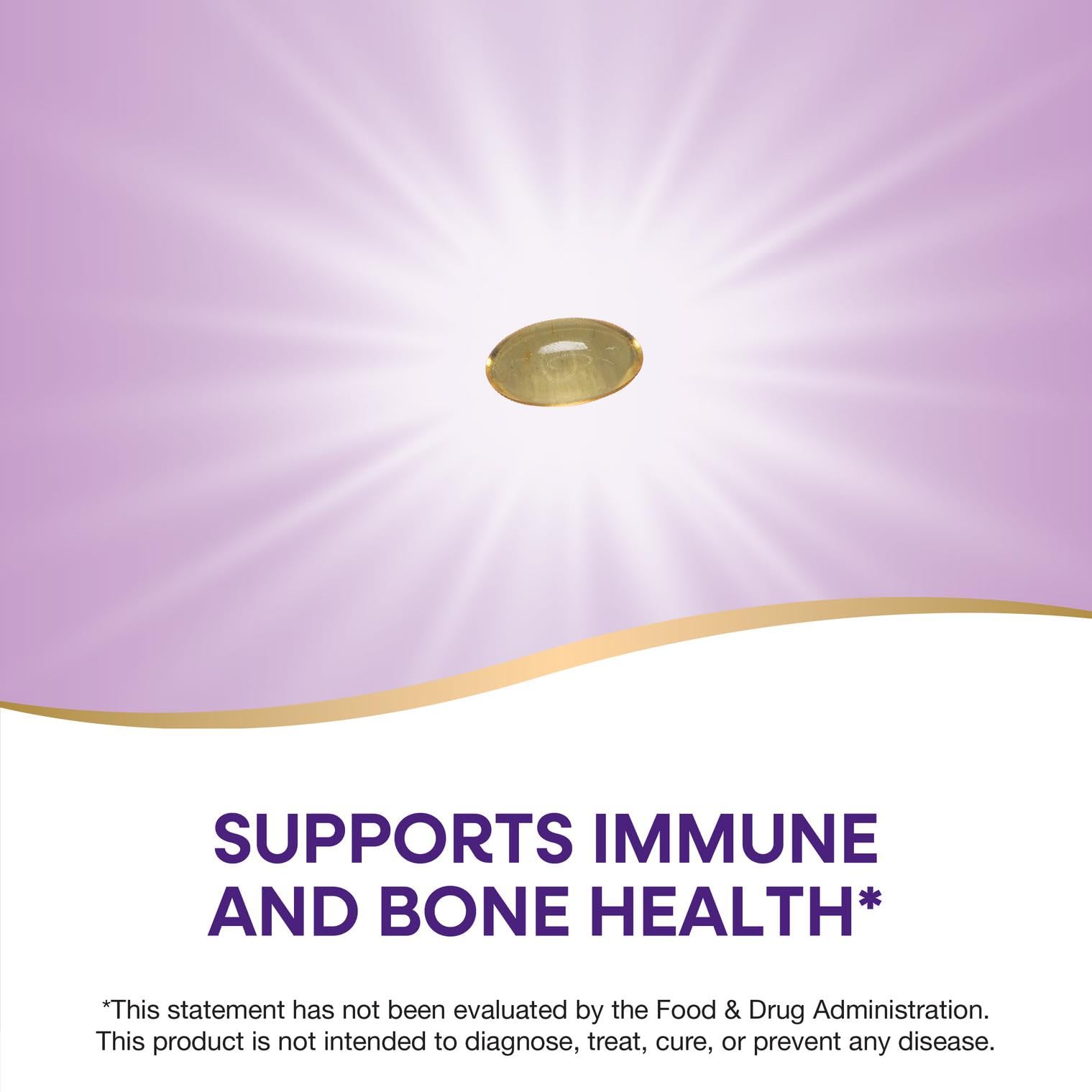 Supports immune health with Vitamin D