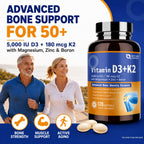 Supports immune health with Vitamin D