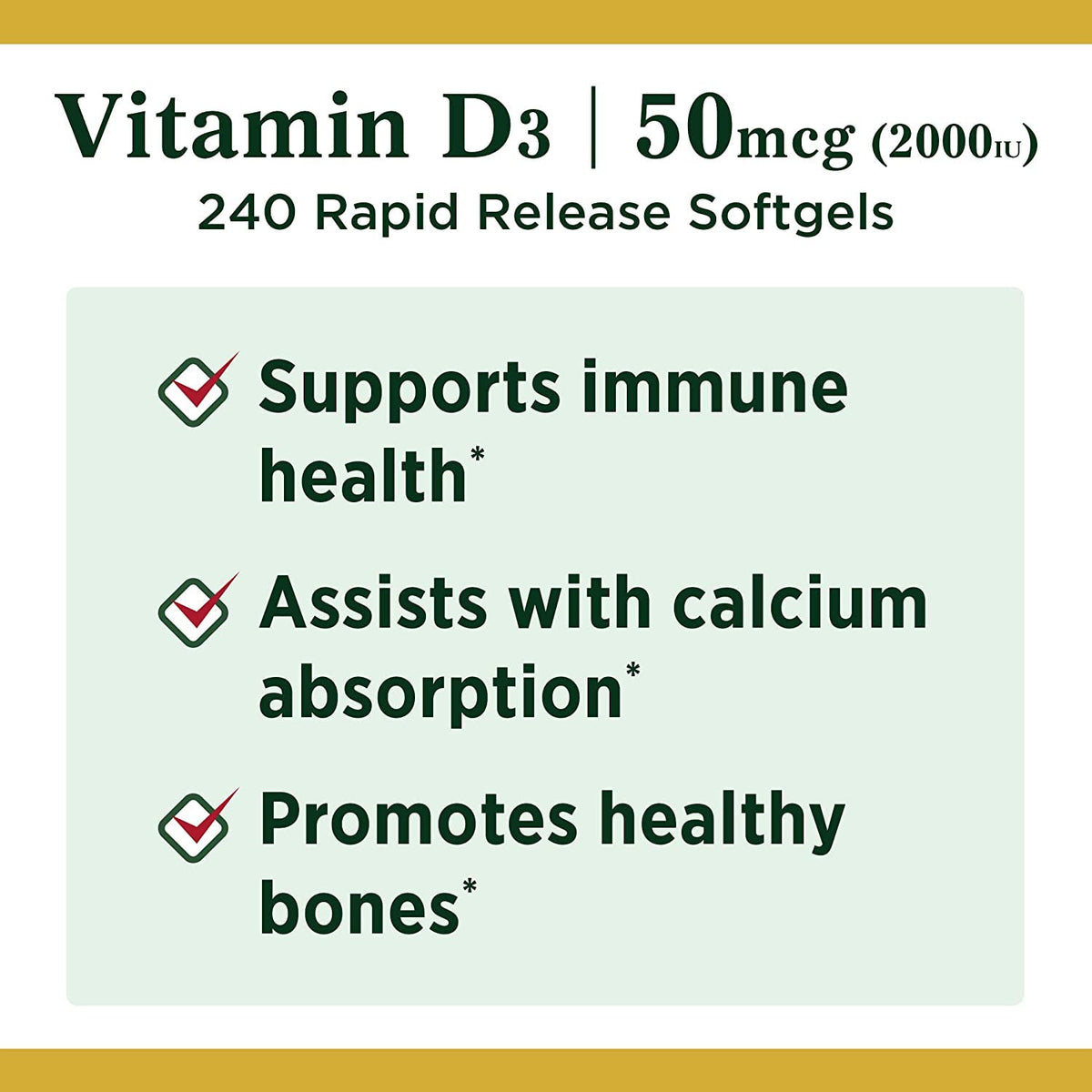 Supports immune health with vitamin D