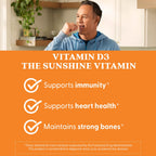 supports immune health with vitamin D