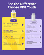 Supports immune health with Vitamin D