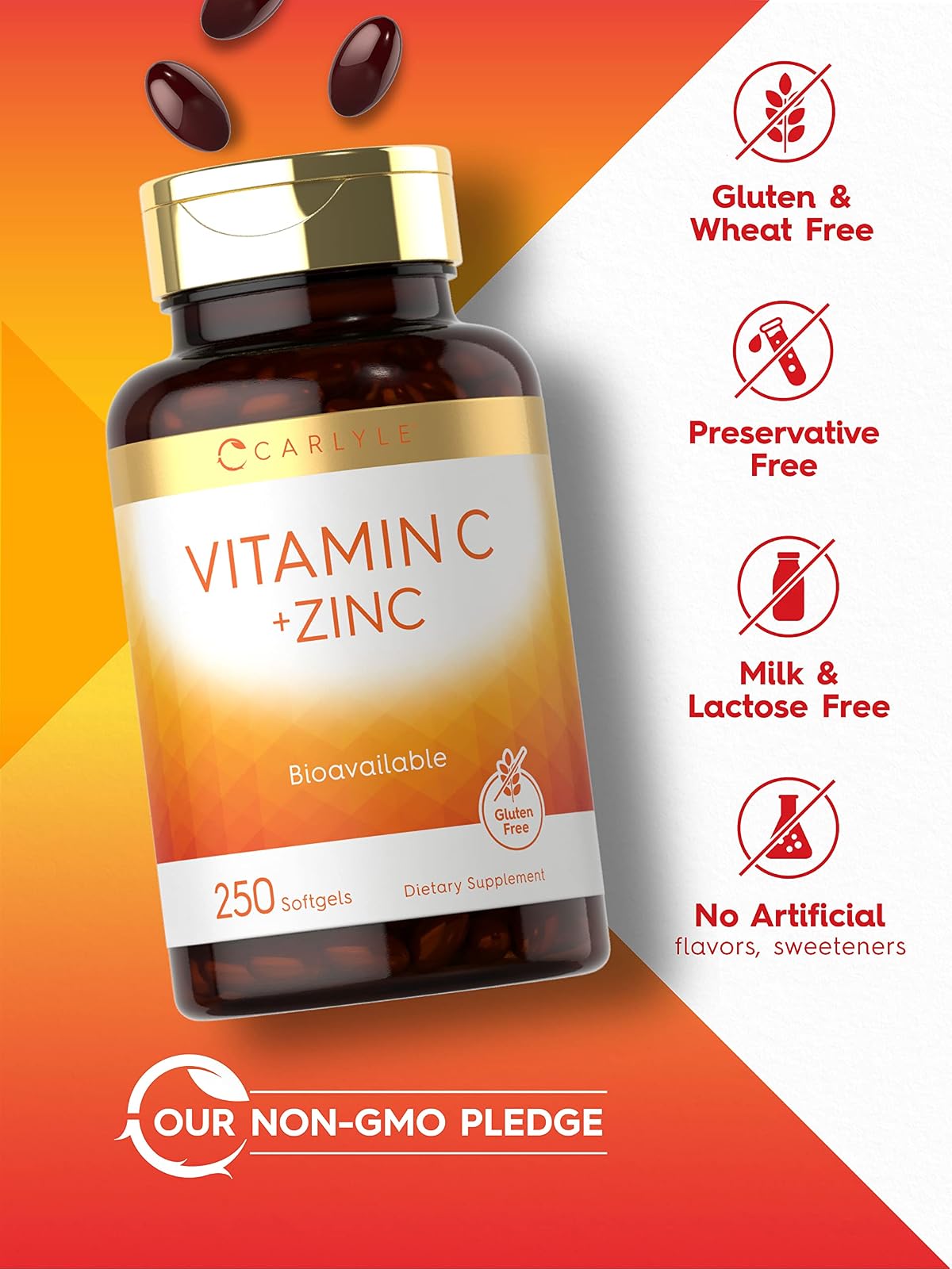 Supports immune health with Zinc