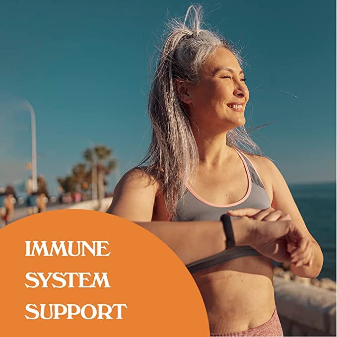 supports immune health with zinc