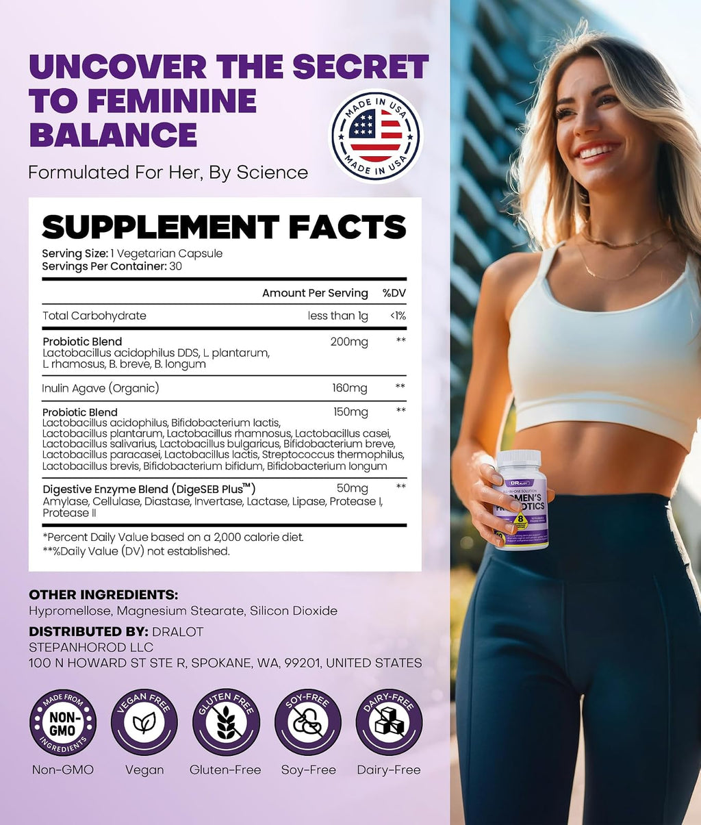 Supports immune system and vaginal flora