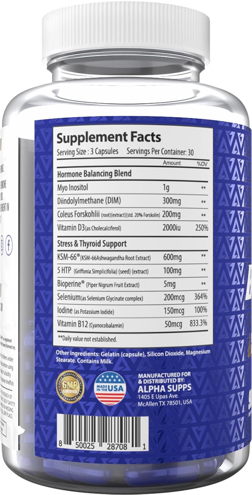 Supports immune system with Alpha Balance