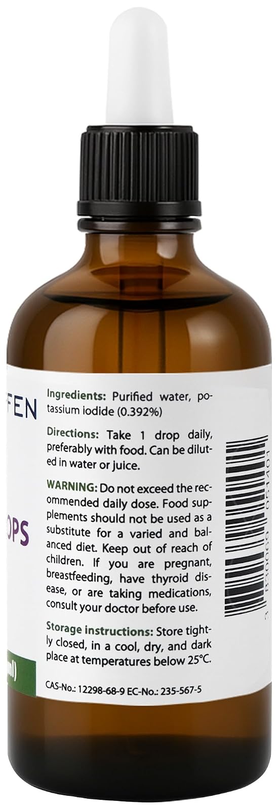 Supports immune system with iodine