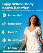 Supports immune system with probiotics