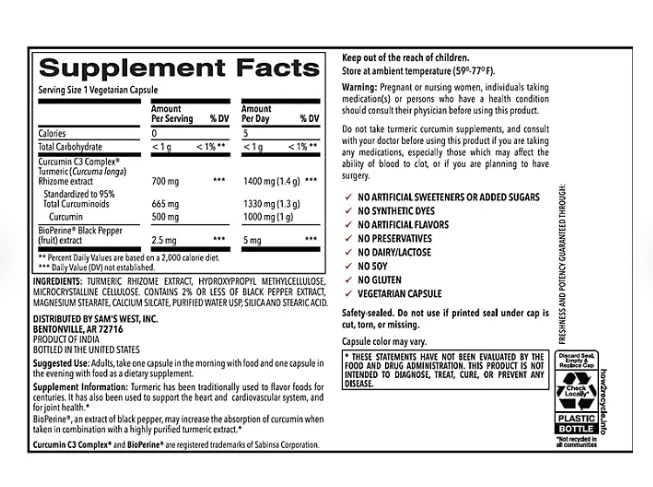 supports joint health turmeric capsules
