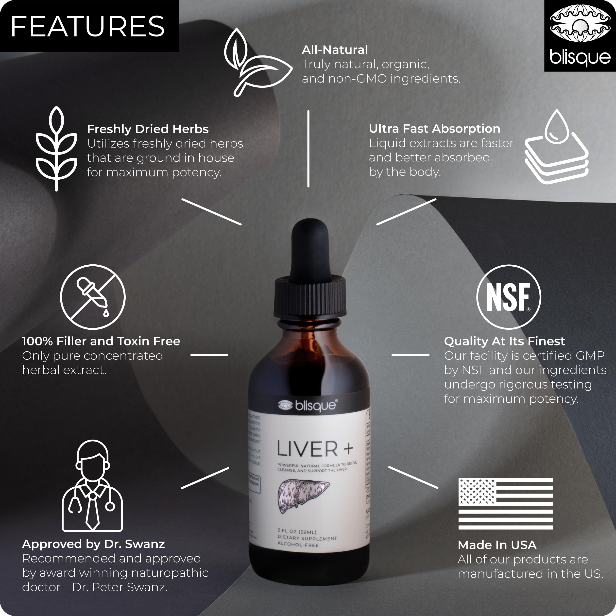 Supports liver function and detox