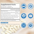 Supports liver function with bile acids