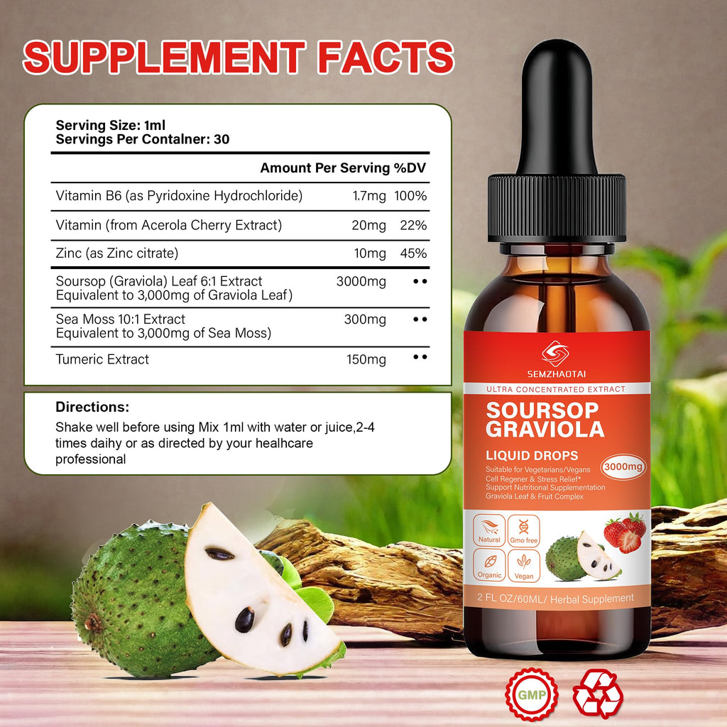 Supports liver function with drops